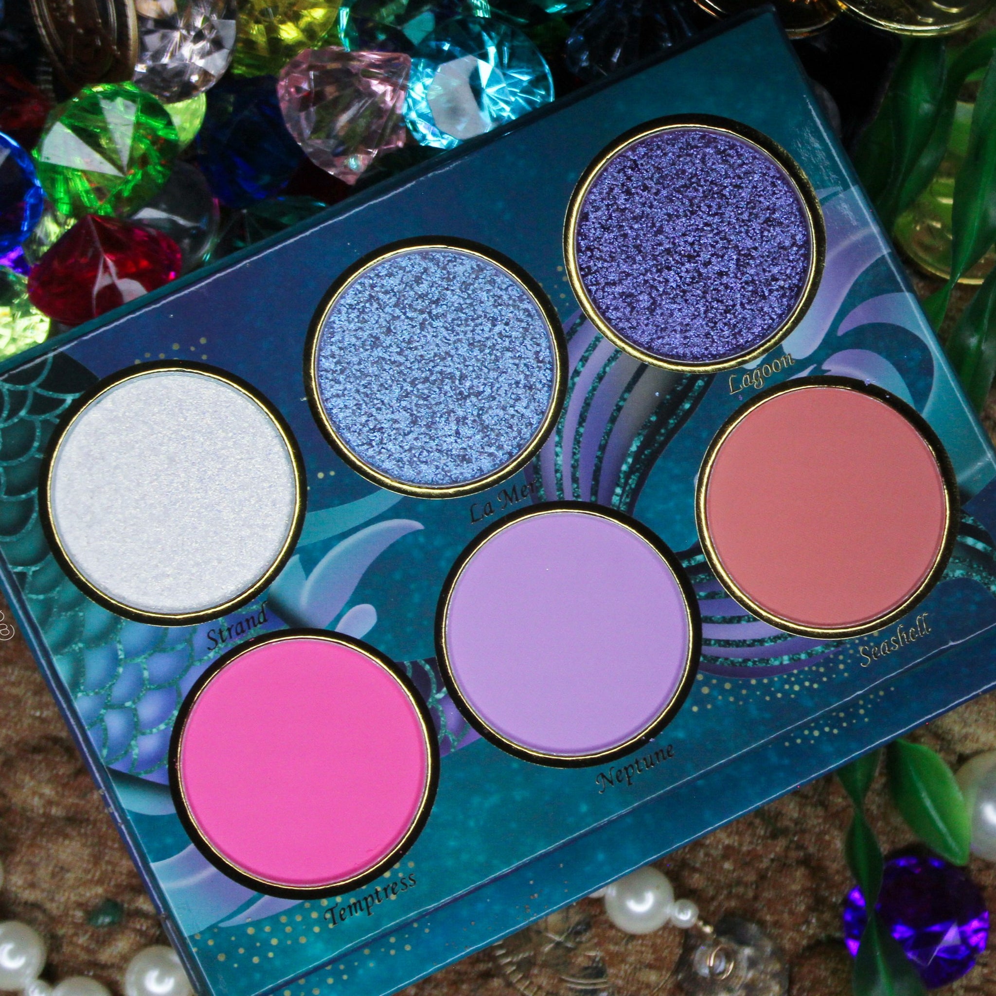 Mermaid Magic face palette - GOURMANDE GIRLS – I FEEL BEAUTIFUL