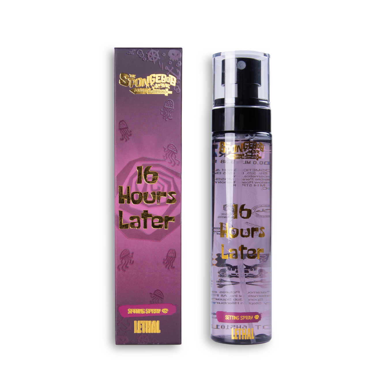 The SpongeBob Movie: 16 Hours Later setting spray - LETHAL COSMETICS ...