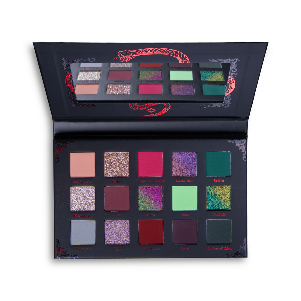 Serpentine eyeshadow palette - LETHAL COSMETICS – I FEEL BEAUTIFUL
